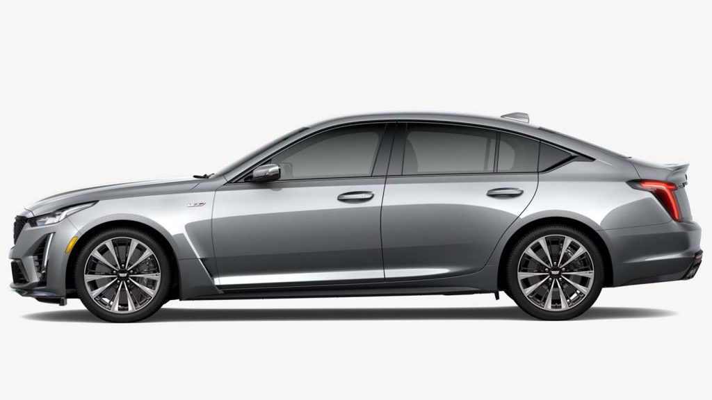 2023 Cadillac CT5-V Blackwing Gets New Argent Silver Metallic Color