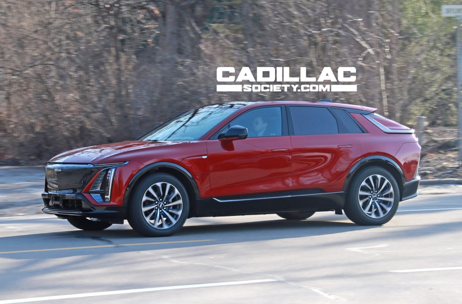 2024 Cadillac Lyriq In Radiant Red Tintcoat: Live Photo Gallery 2024 Cadillac Lyriq In Radiant Red Tintcoat: Live Photo Gallery